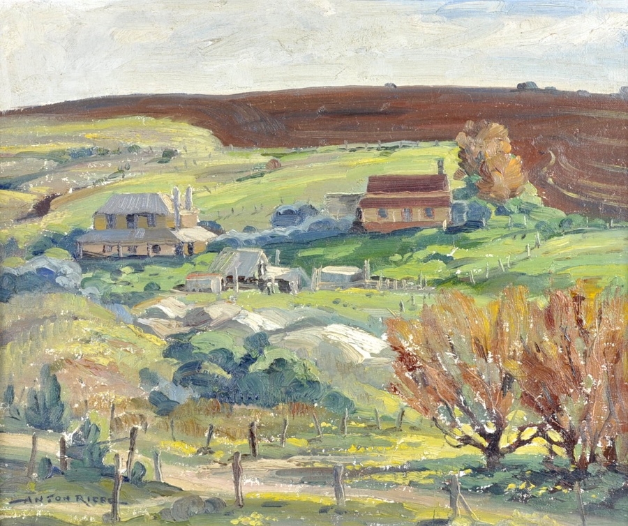 Anton David Riebe | Autumn Morning, Willunga | MutualArt