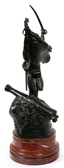 Paul Nicou | The figure of a French soldier | MutualArt