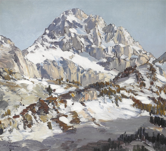 Henry Joseph Breuer | Mountain Peak | MutualArt