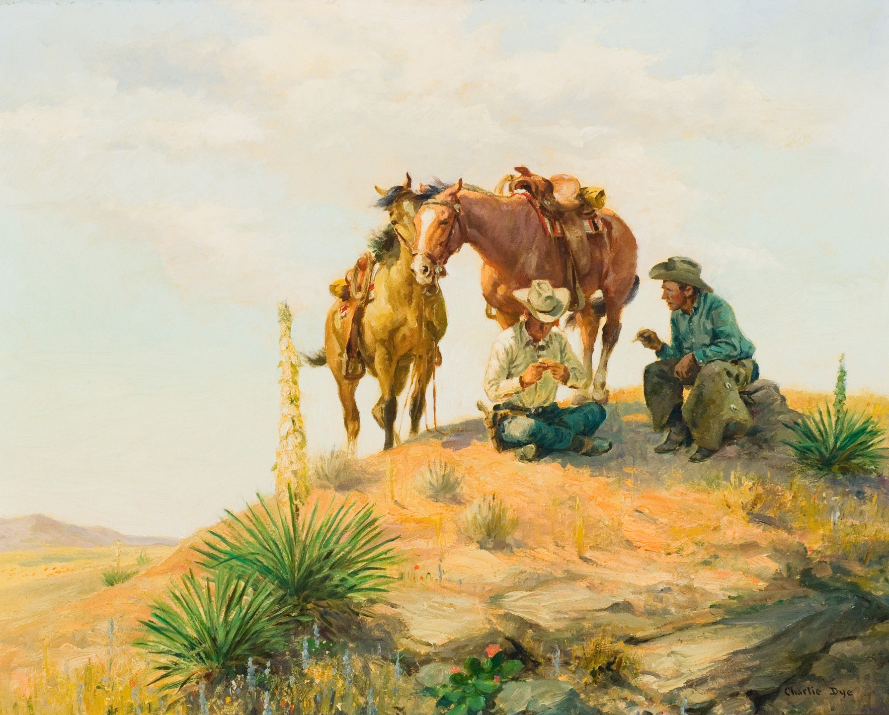 Charlie Dye | Hoss Talk | MutualArt