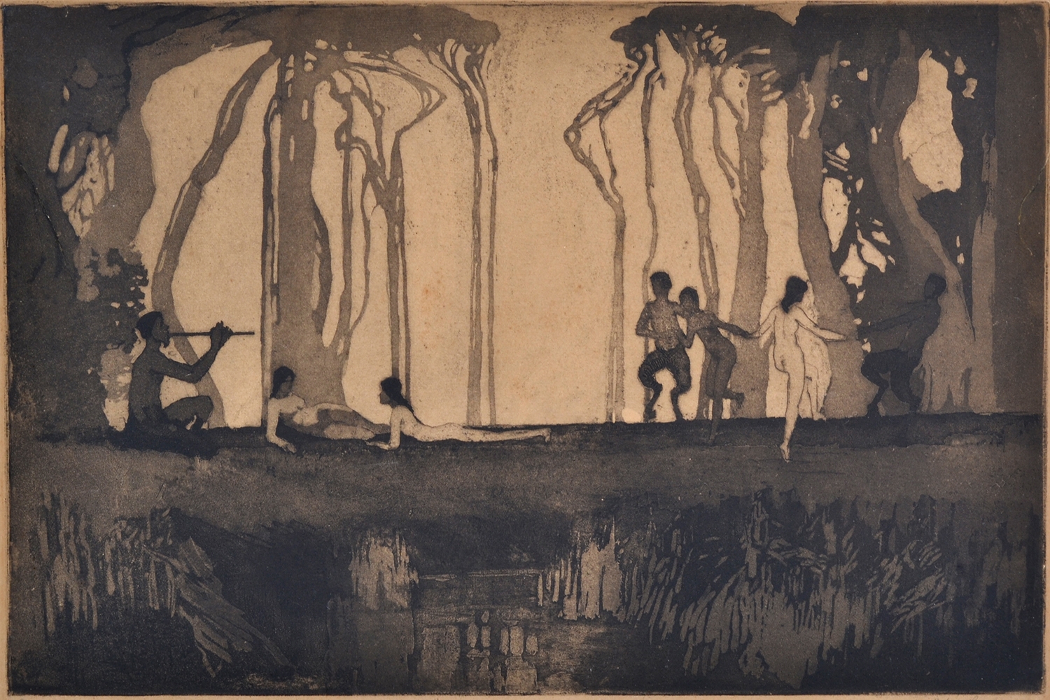 Sydney Long | Pan (1916) | MutualArt