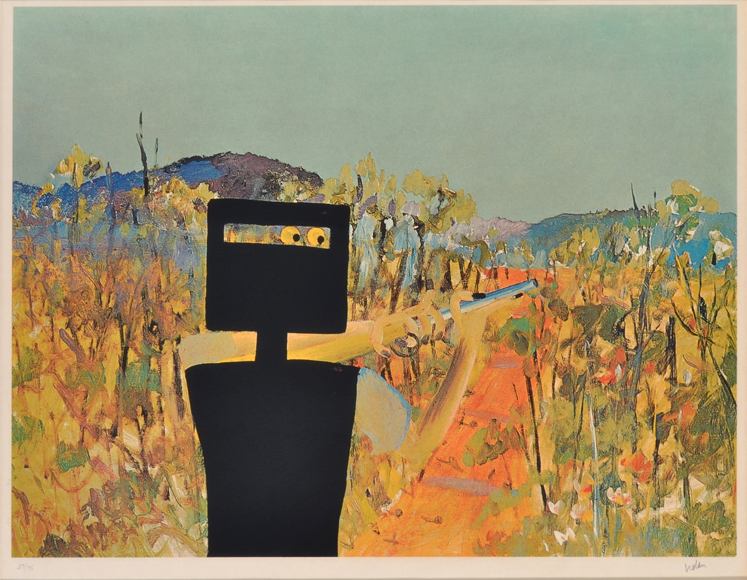 Sidney Nolan | First Class Marksman | MutualArt