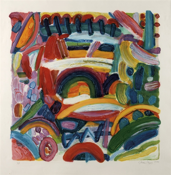 Artworks of Gillian Ayres (British, 1930)