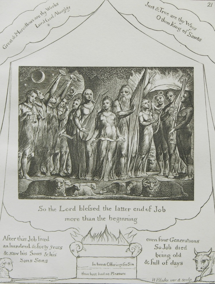 William Blake | Satan Smiting Job with Boils | MutualArt