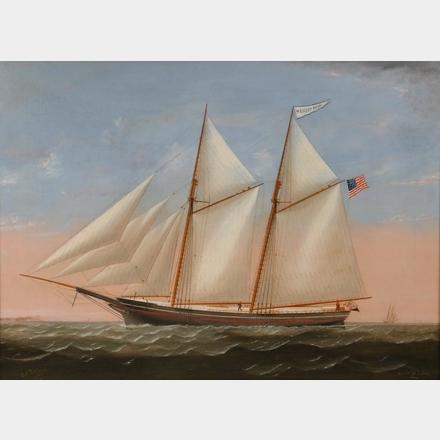 Charles S. Raleigh | The American Schooner Western Star (1878) | MutualArt