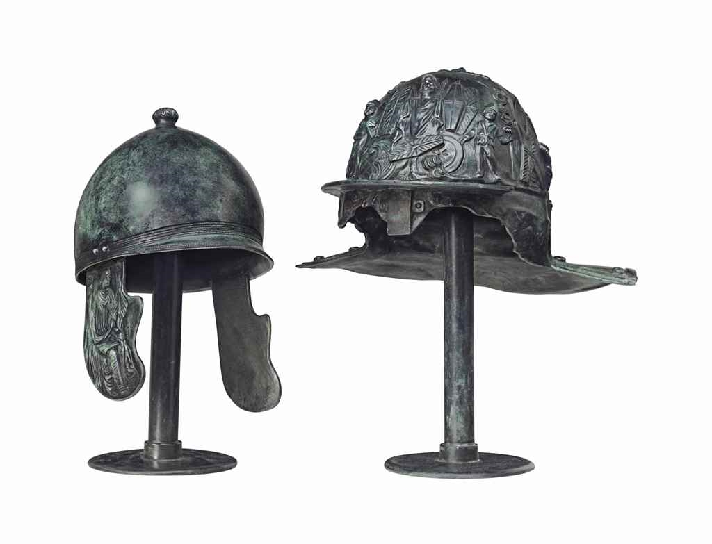 Fonderia Chiurazzi di Napoli | MODELS OF ROMAN HELMETS | MutualArt