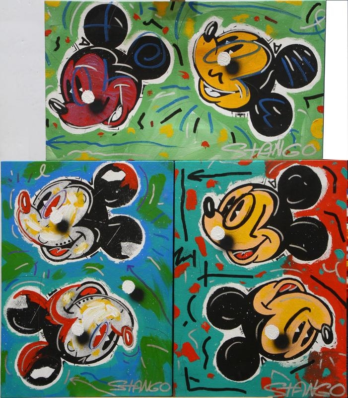 John Stango | 3 works, Mickey Mouse (1996) | MutualArt