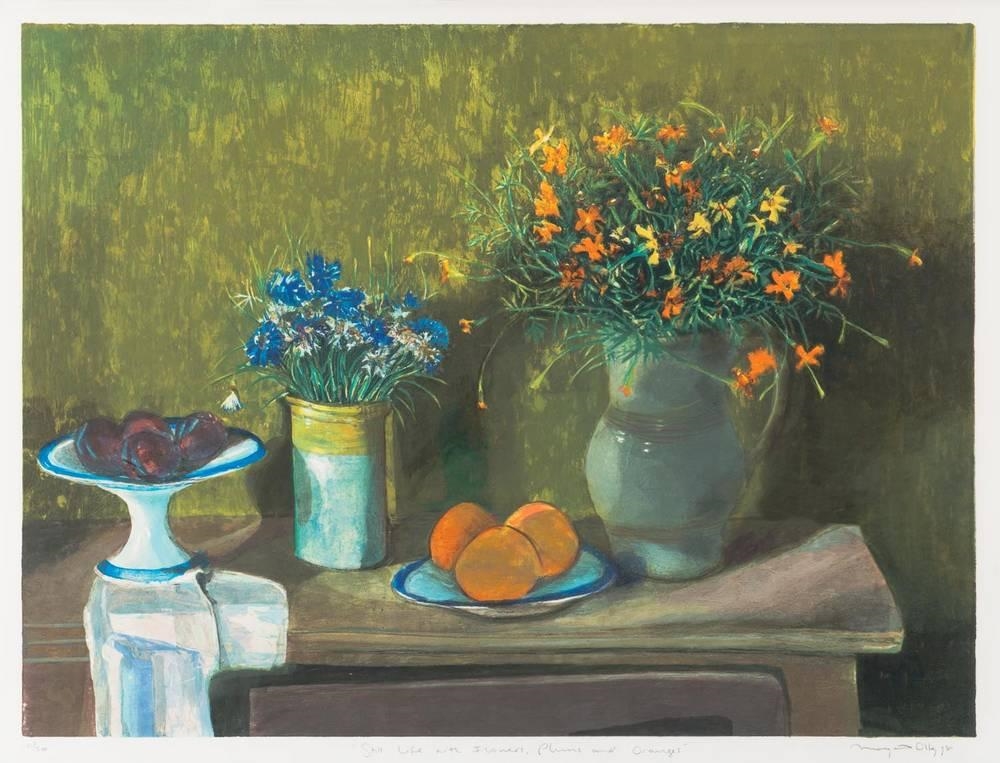 Margaret Olley | Still Life and Rushcutters Bay (1999) | MutualArt