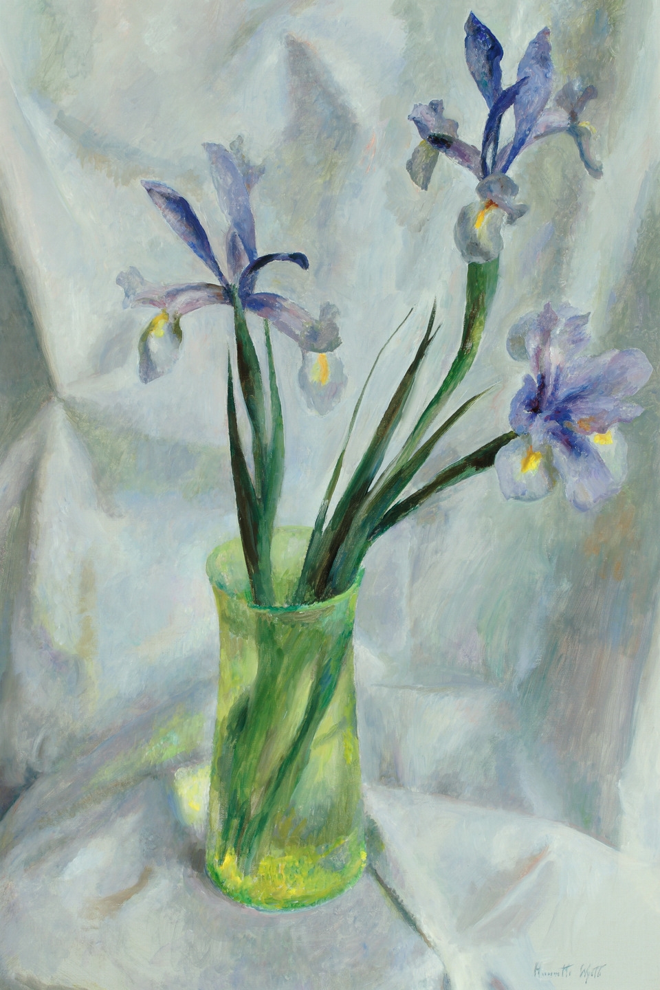 Henriette Wyeth | Still Life with Irises | MutualArt
