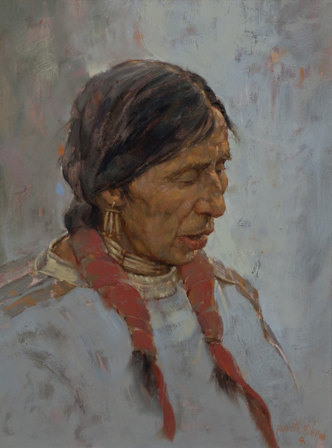 Kenneth Riley | Being Pursued (1989) | MutualArt