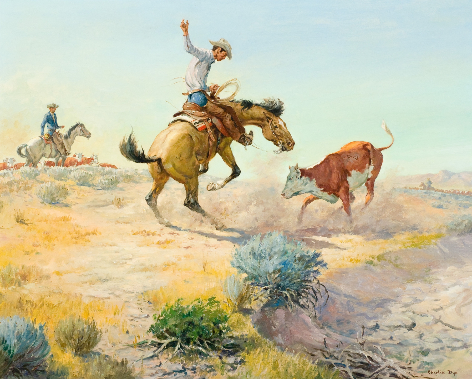 Charlie Dye | Cutting Out (1959) | MutualArt