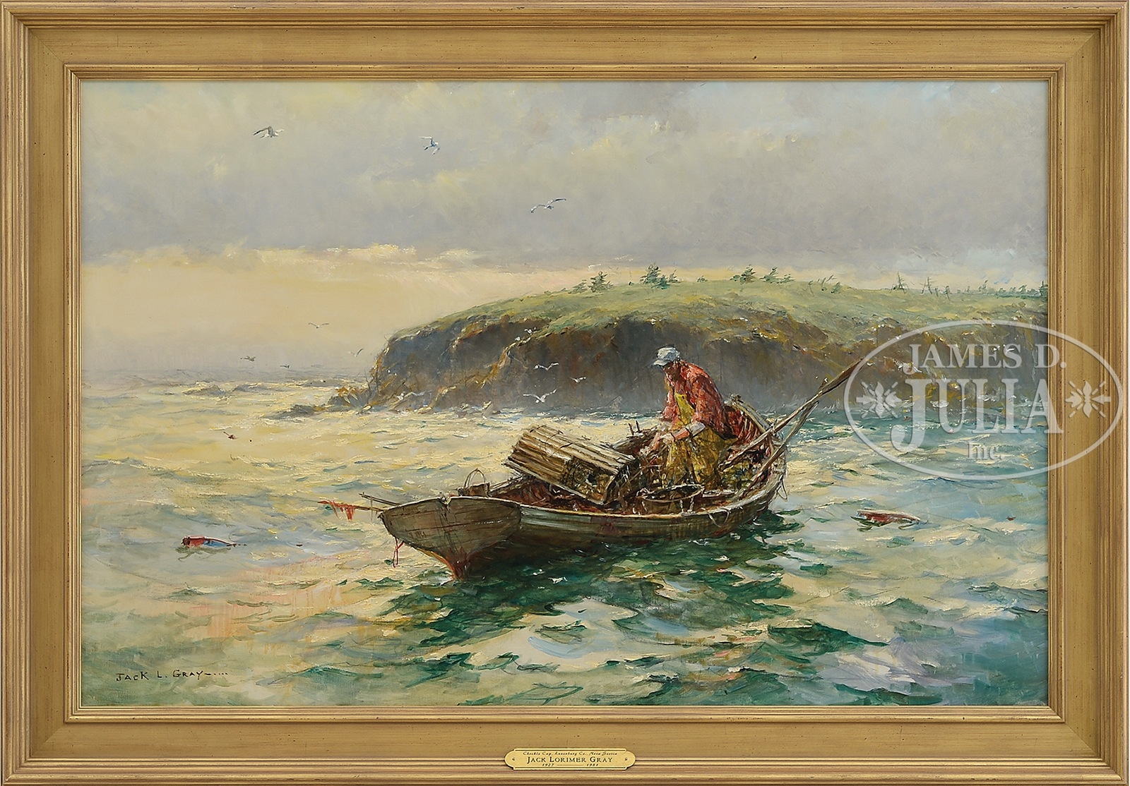 Jack Lorimer Gray | CHOCKLE CAP, LUNENBURG CO, NOVA SCOTIA | MutualArt