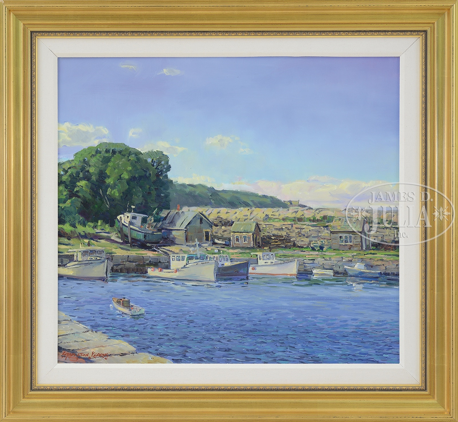 Stapleton Kearns | PIGEON COVE HARBOR (1996) | MutualArt