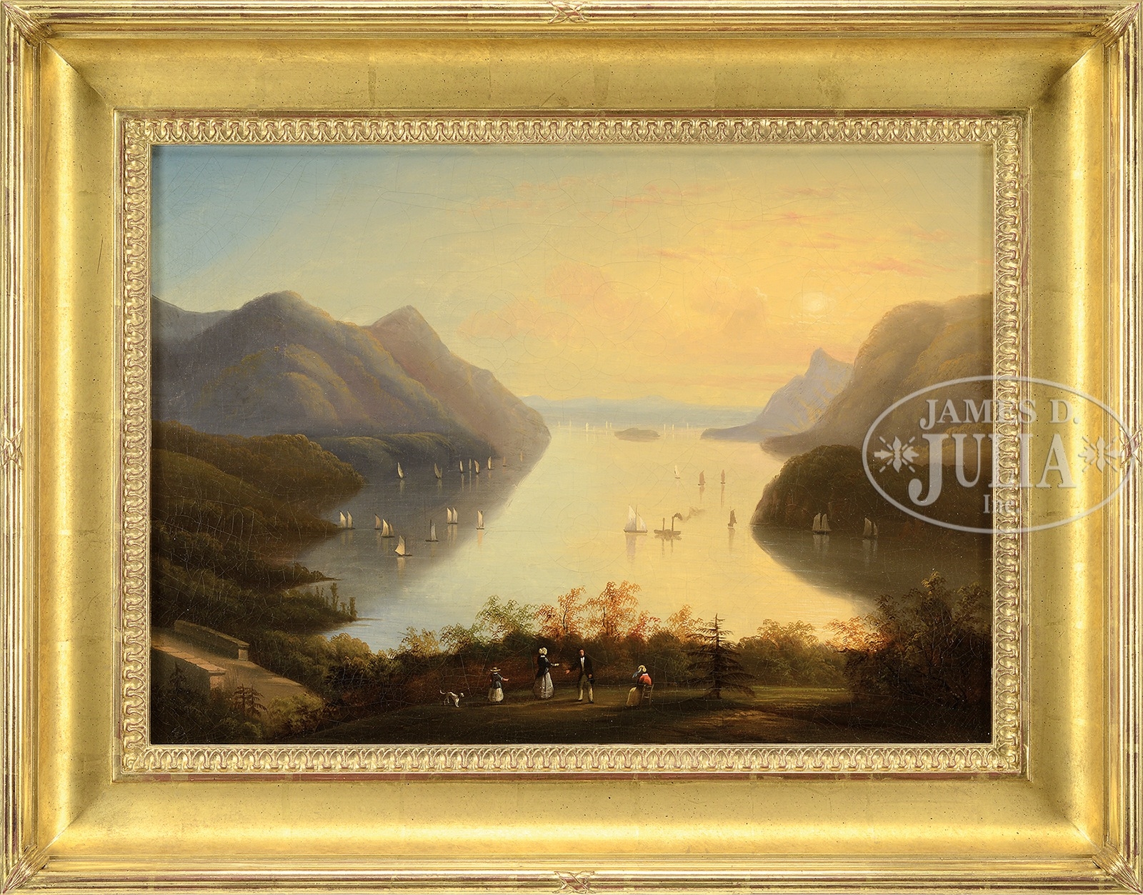 Victor de Grailly | HIGHLANDS GORGE, WEST POINT (Mid 19th Century) | MutualArt
