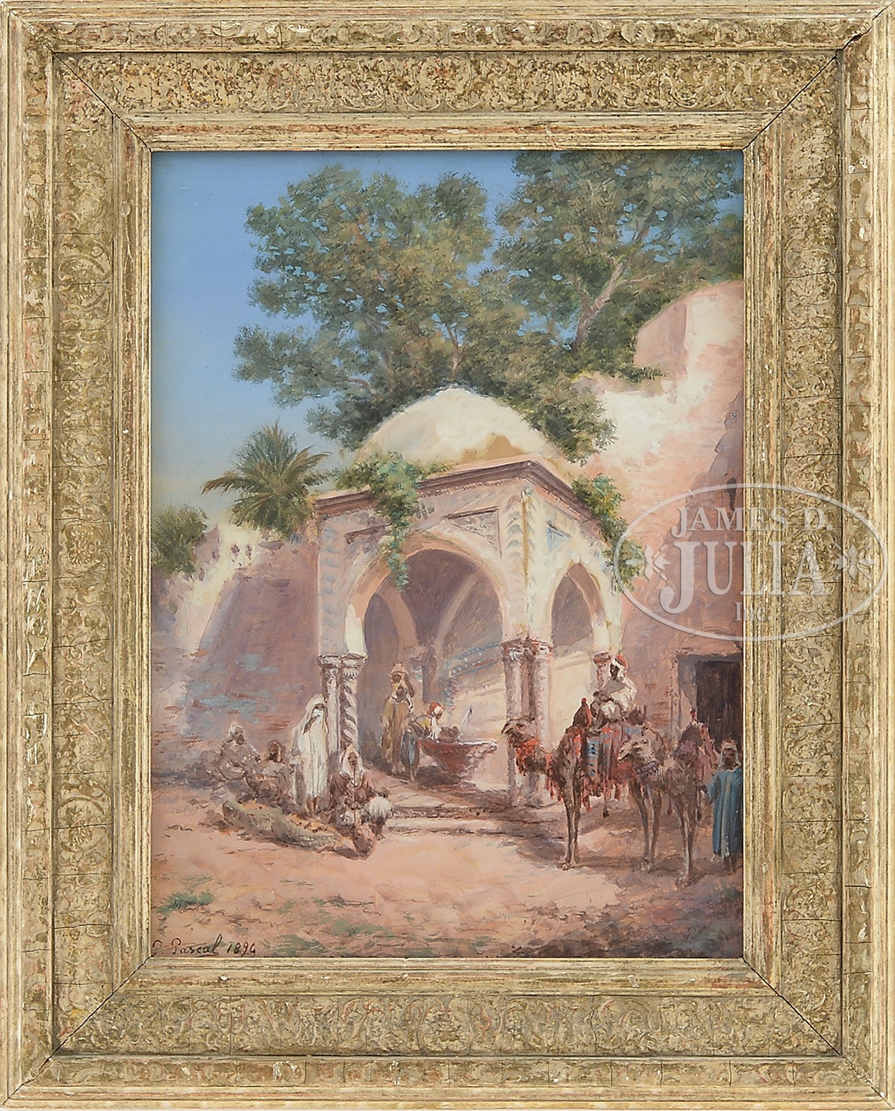 Paul B. Pascal | ORIENTALIST SCENE (1896) | MutualArt