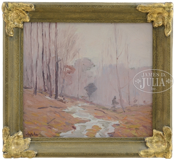 George Herbert Baker | WOODED LANDSCAPE | MutualArt