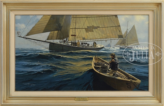 Thomas M. Hoyne | FIVE WORKS: FIVE TO PORT-1983 | MutualArt