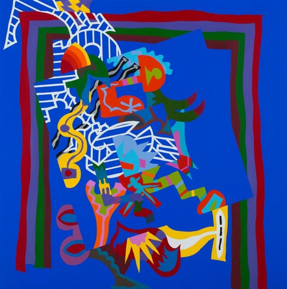 Col Jordan | Squares Defend their Independence (1995) | MutualArt