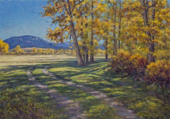 Bruce Pierce | Gallatin Evening Shadows | MutualArt