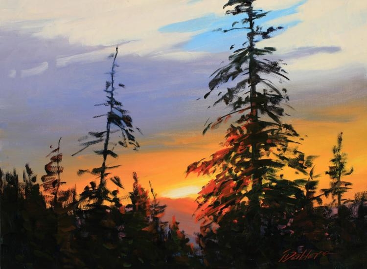 Tim Deibler | The Last Touch of Red | MutualArt