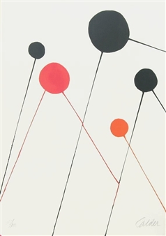 Alexander Calder | Boules et Spirales series (1969) | MutualArt