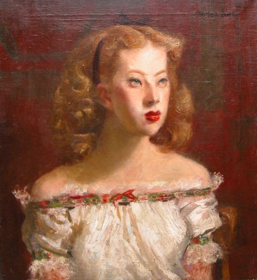 Martha Moore | Portrait of a Young Woman | MutualArt