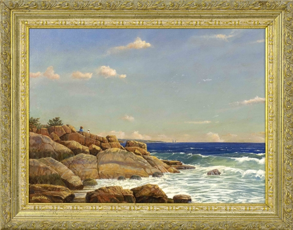 George L. Bowman | Twin Lights, Gloucester | MutualArt