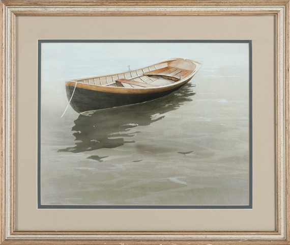 Joseph Cibula | A dory at rest | MutualArt