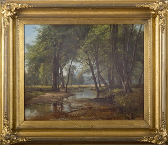 Benjamin Champney | On Artist's Brook, North Conway, New Hampshire ...