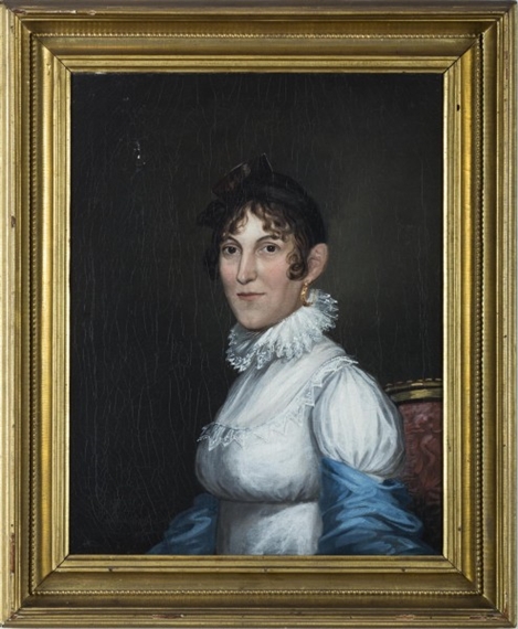 Gilbert Stuart | Pair of Portraits of a Gentleman and His Wife, Boston ...