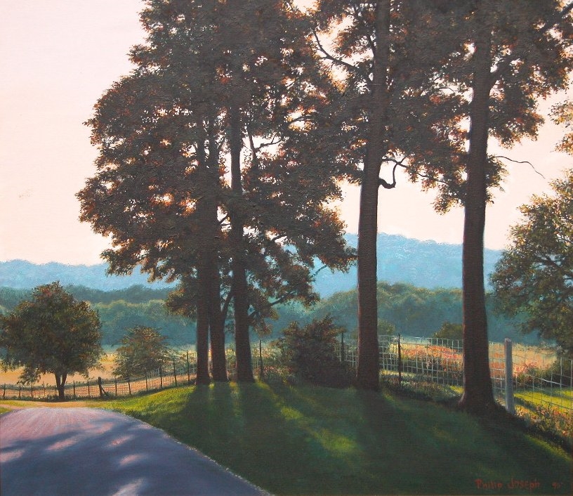 Philip Joseph | Photo-Realist Landscape (1990) | MutualArt