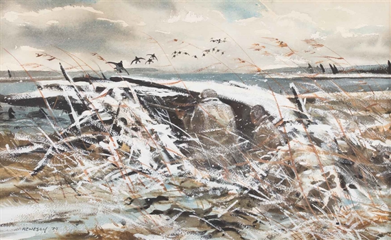 Chet Reneson | Duck Hunting (1974) | MutualArt