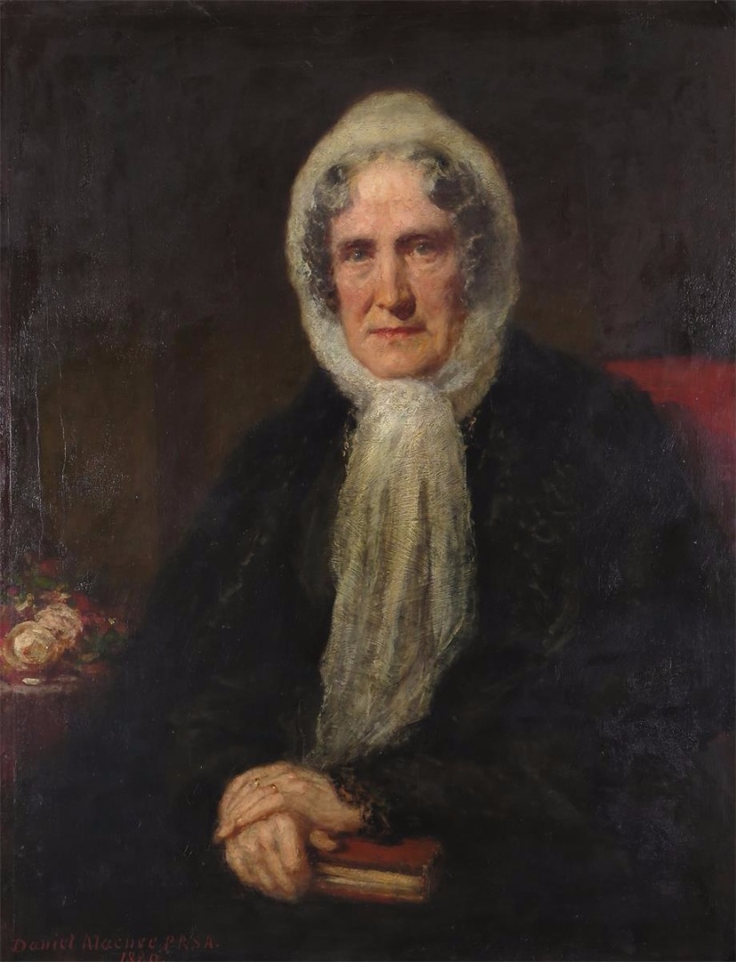 Sir Daniel Macnee | Full-length Portrait Of A Lady In The Grounds Of ...