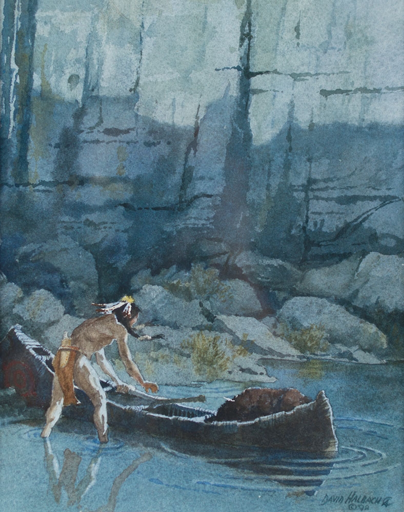 David Halbach | Portaging the River | MutualArt