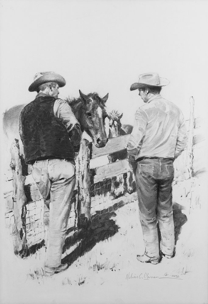 Melvin Warren | Horse Talk (1971) | MutualArt