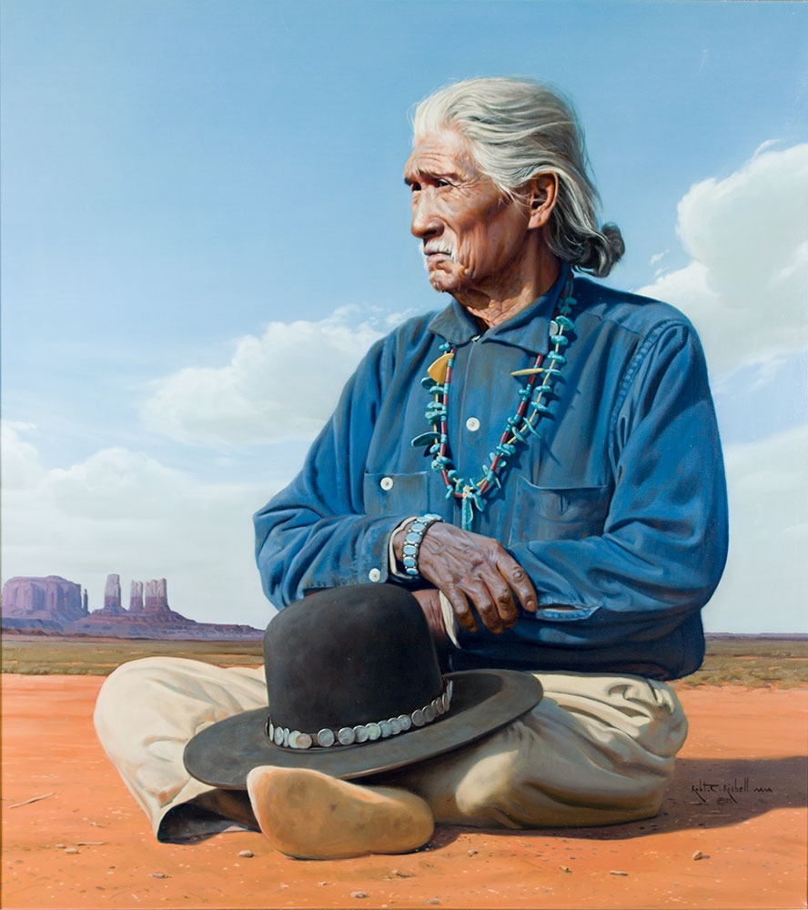 Robert Rishell | Grey Whiskers - Medicine Man (1975) | MutualArt