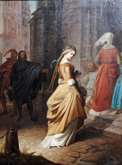 Edmund Blair Leighton | The Rebuff | MutualArt