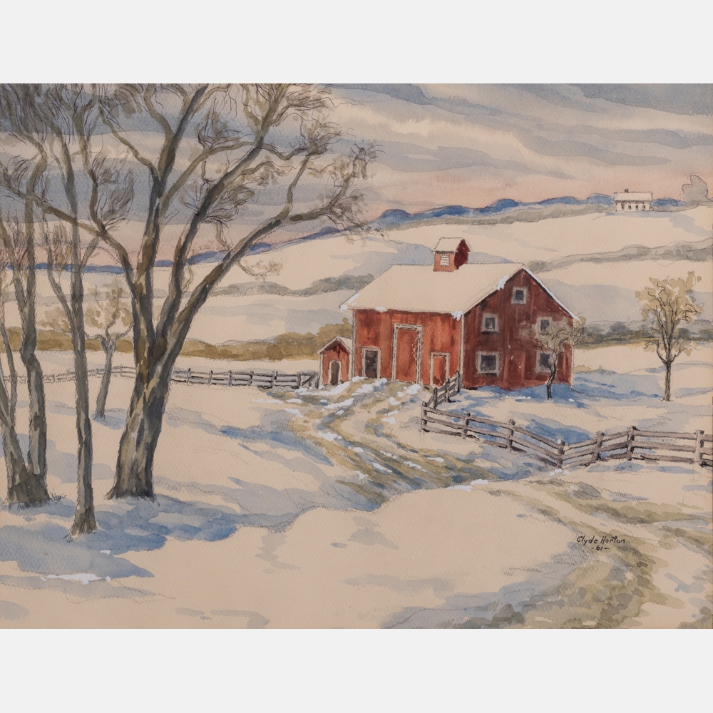 Clyde E. Horton | Hale Farm (1961) | MutualArt