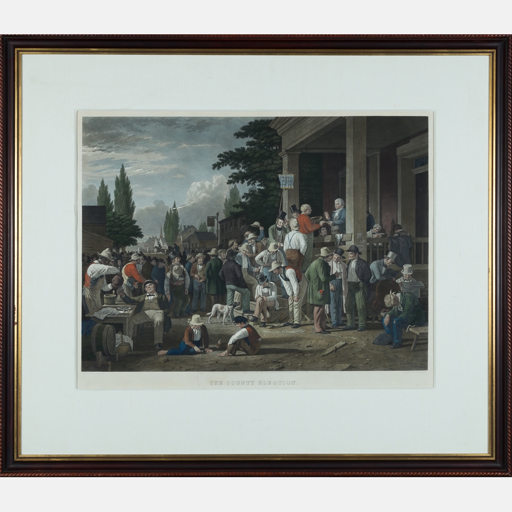 George Caleb Bingham | County Election | MutualArt