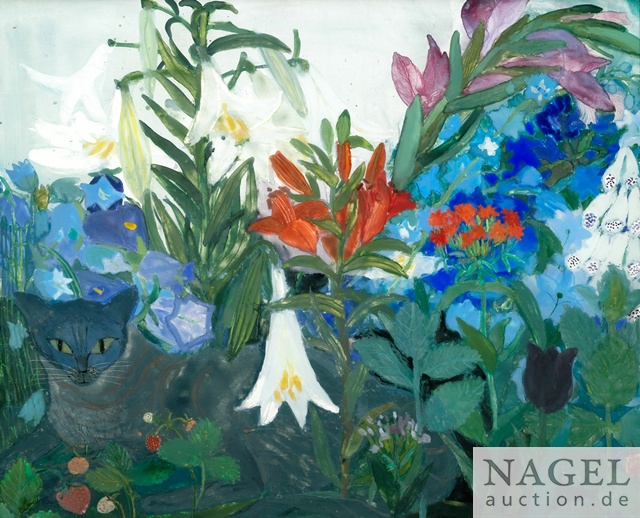 Heidi Foerster | Hommage a un chat (1983) | MutualArt