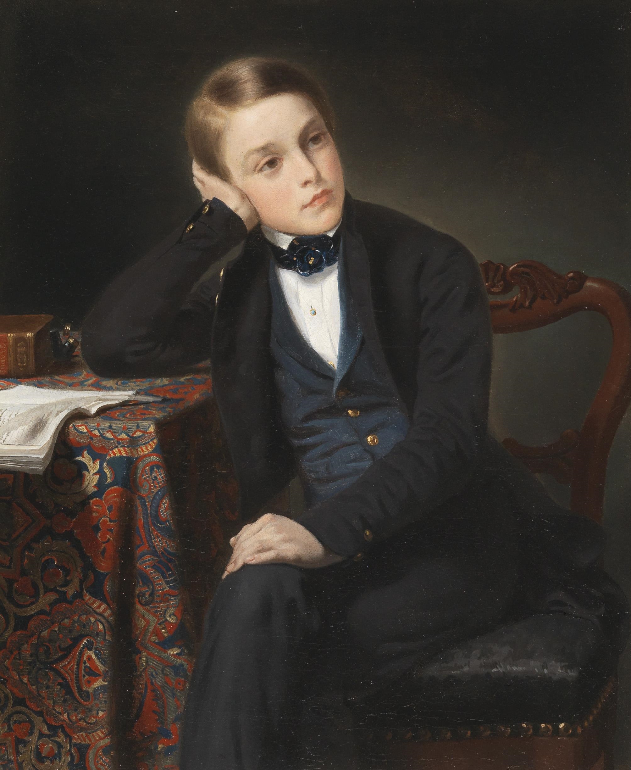 Franz Xaver Winterhalter | Portrait eines jungen Studenten | MutualArt