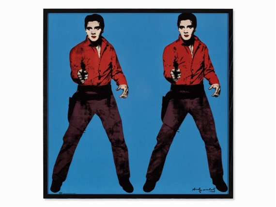 Warhol Andy | Elvis Presley (2002) | Artwork performance at auction ...