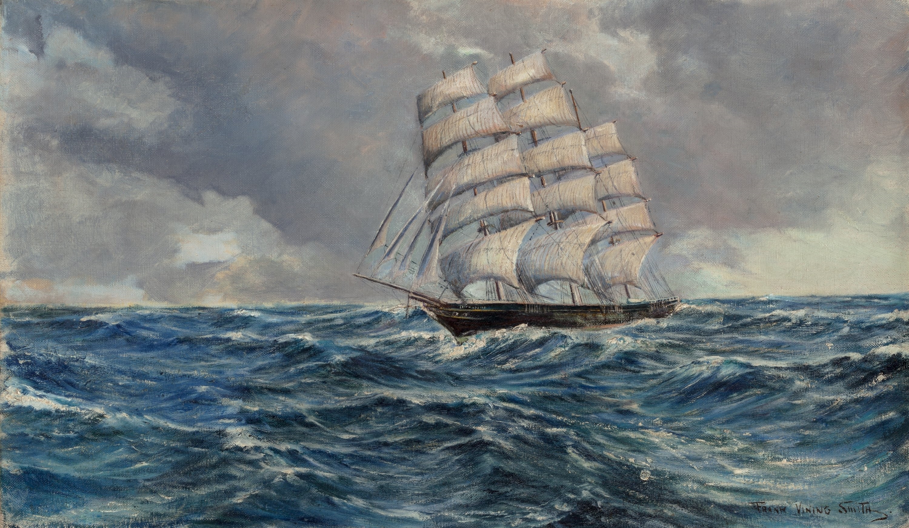 Frank Vining Smith | Full Sail | MutualArt