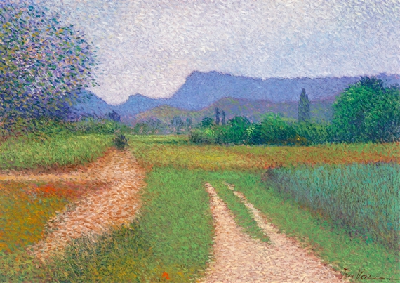 Jean Vollet | Environs de Crest | MutualArt