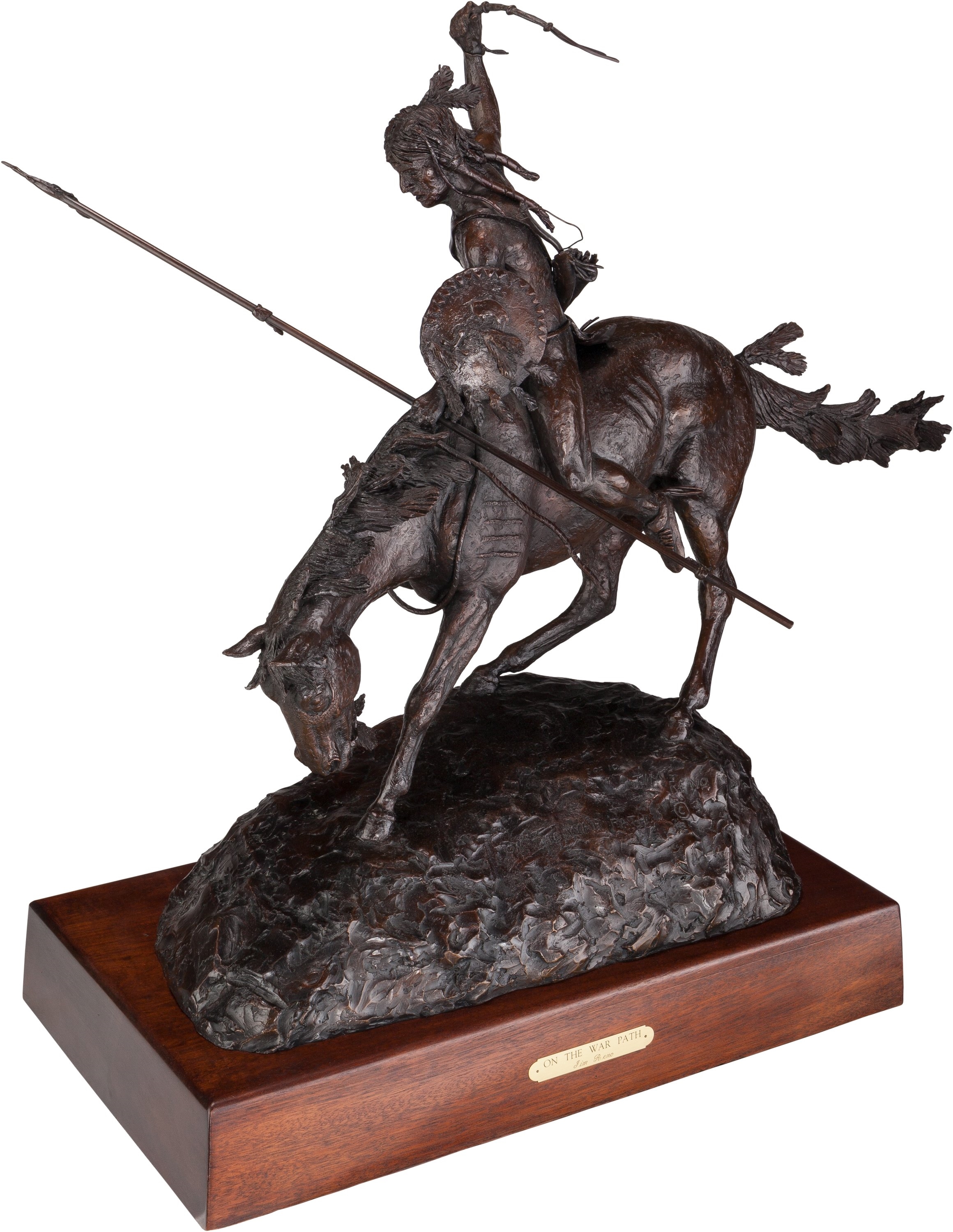 Jim Reno | On the War Path | MutualArt