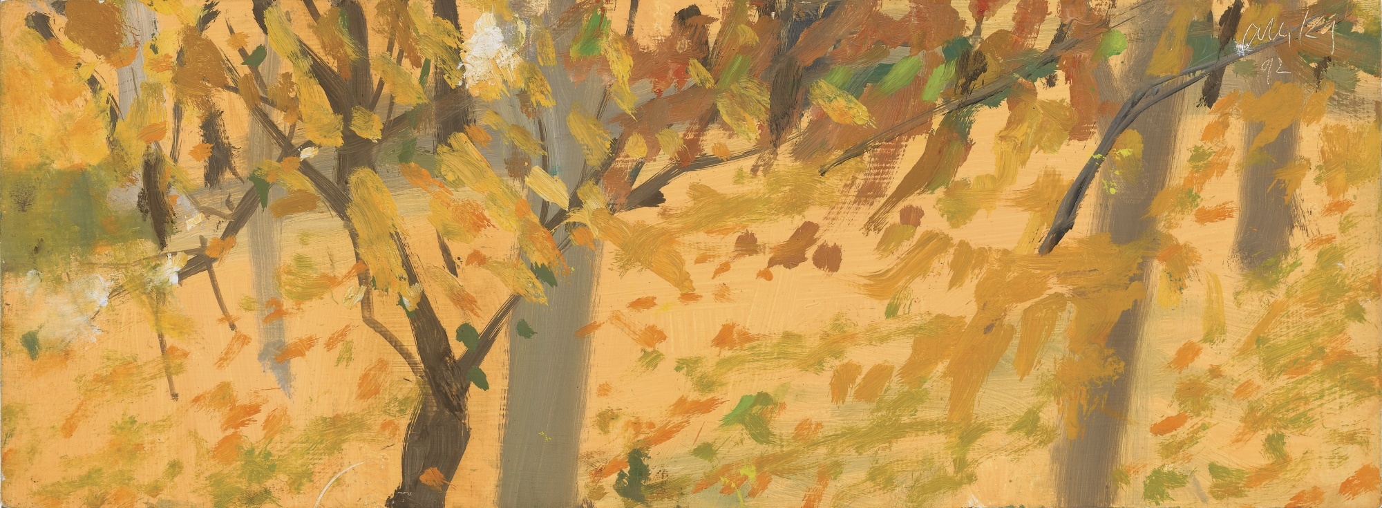 Alex Katz | AUTUMN (1992) | MutualArt