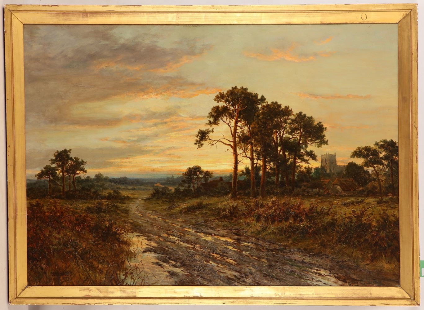 Benjamin Williams Leader | Evening Landscape | MutualArt