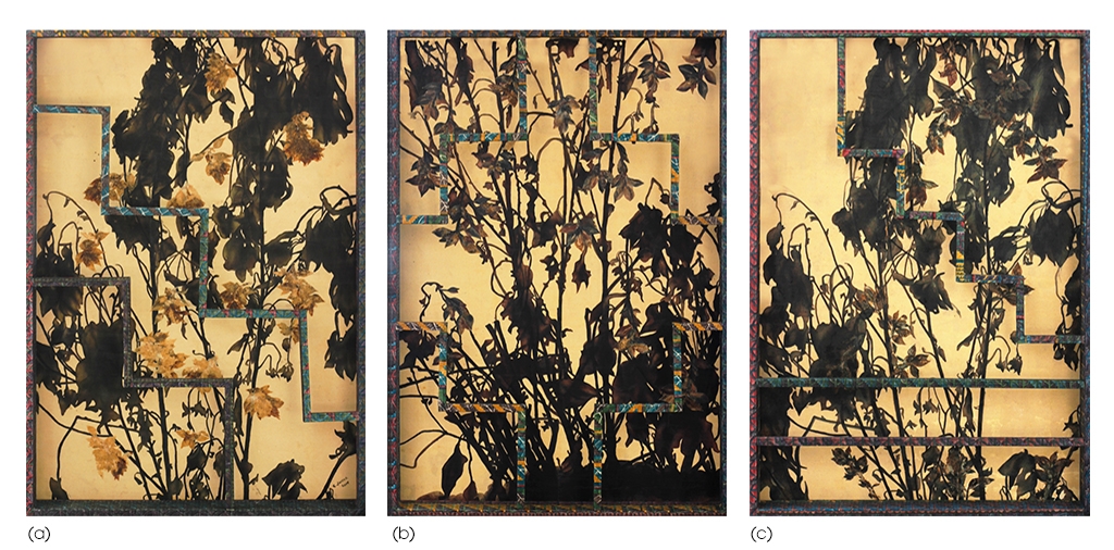 Geraldine Javier | Triptych: What Remains (2014) | MutualArt