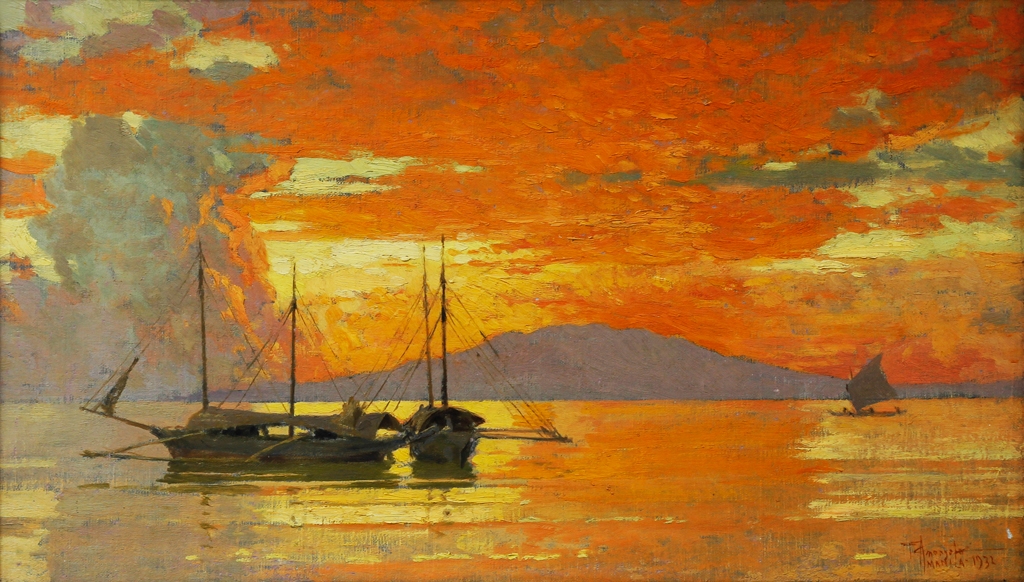 Fernando Amorsolo | Ligawan (1963) | MutualArt