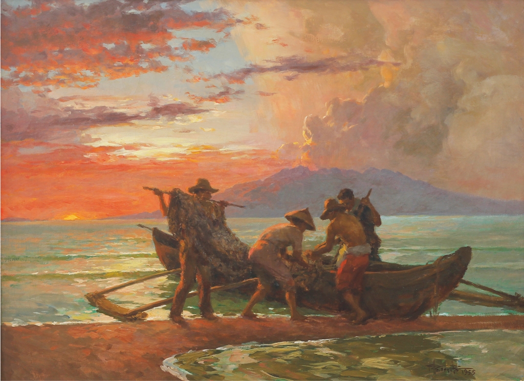 Fernando Amorsolo | Ligawan (1963) | MutualArt